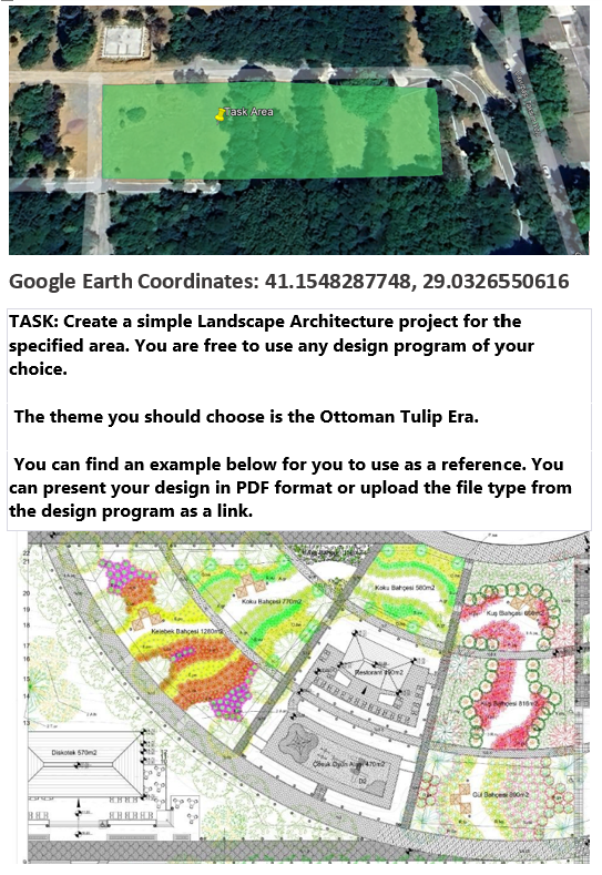 Solved TASK: Create a simple Landscape Architecture project | Chegg.com