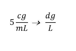 Solved 5mLcg→Ldg | Chegg.com