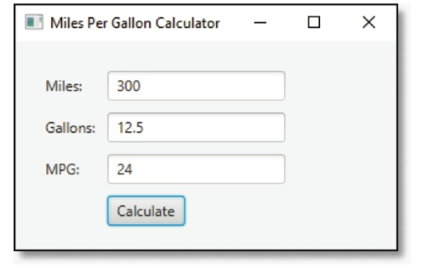 Solved I have to make a JavaFX application to calculate | Chegg.com