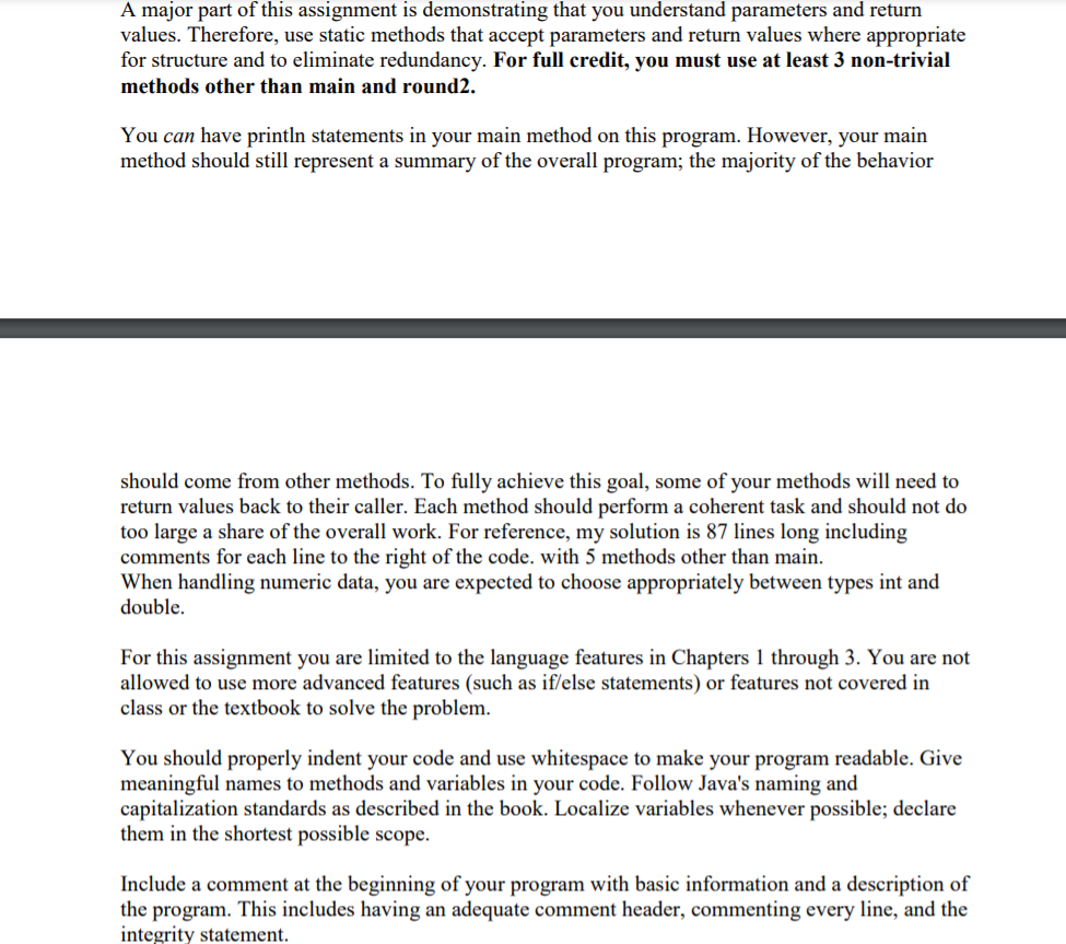 This assignment will give you practice with | Chegg.com