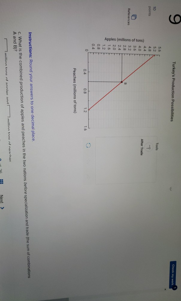 Solved Help Save & Exit Subm 9 Gains from Specialization and | Chegg.com