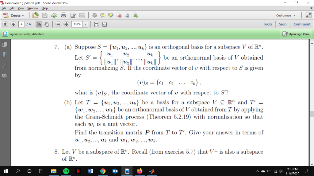 Solved Homework2 (updated).pdf - Adobe Acrobat Pro Eile Edit | Chegg.com