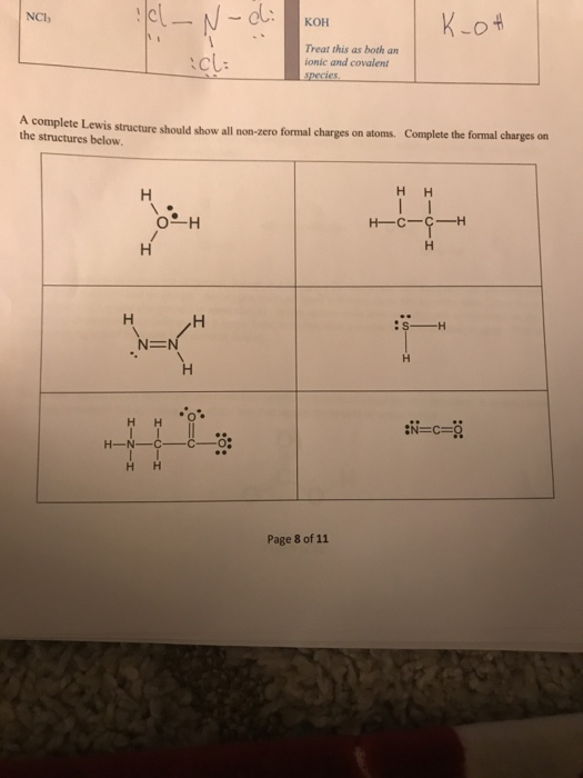 Potassium Hydroxide Lewis Structure