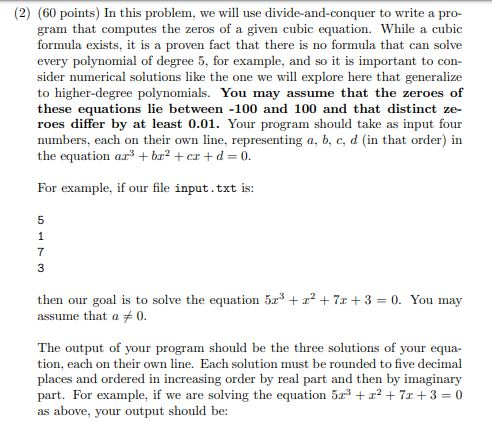 have to do this program in JAVA and plz follow all | Chegg.com