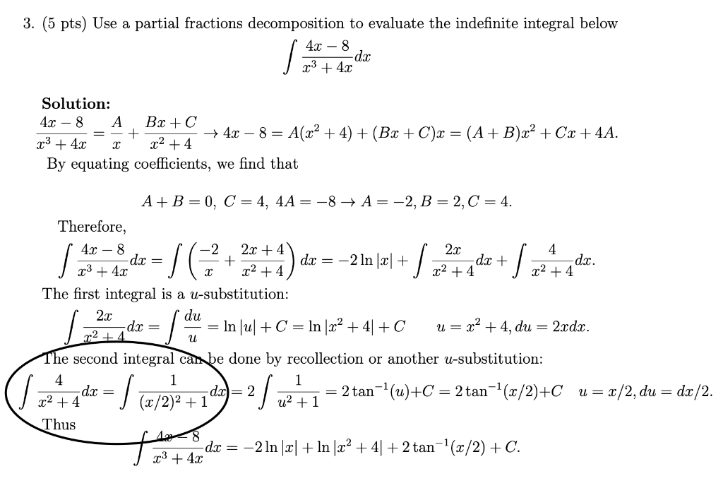 Solved Can someone explain the circle part? Is there | Chegg.com