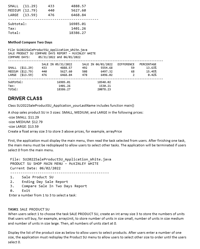 Solved TITLE File access - Array Access - User-defined | Chegg.com