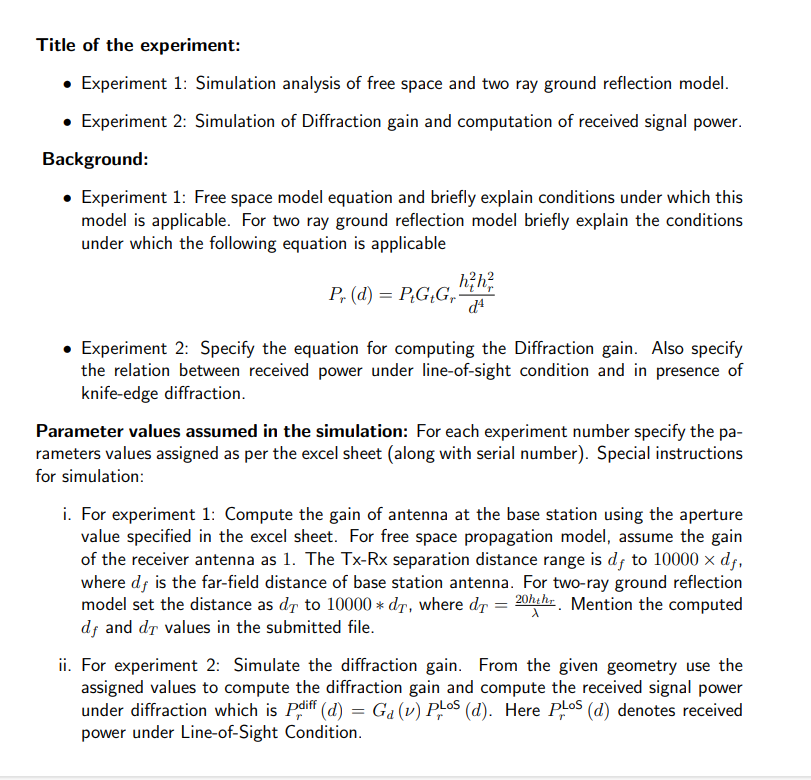 Solved Title of the experiment: - Experiment 1: Simulation | Chegg.com