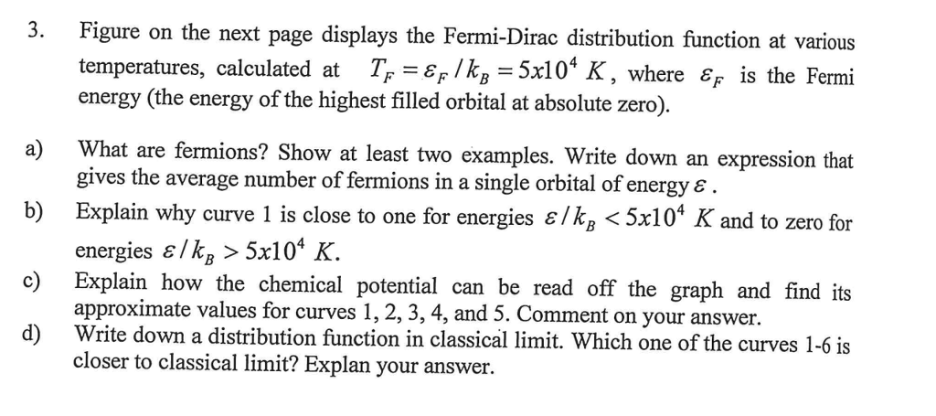 Solved Figure on the next page displays the Fermi-Dirac | Chegg.com