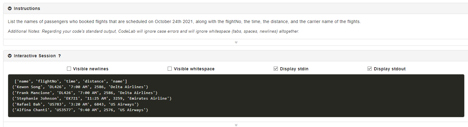 Solved SQL DATA DEFINITION ['airportID', 'name', 'city', | Chegg.com