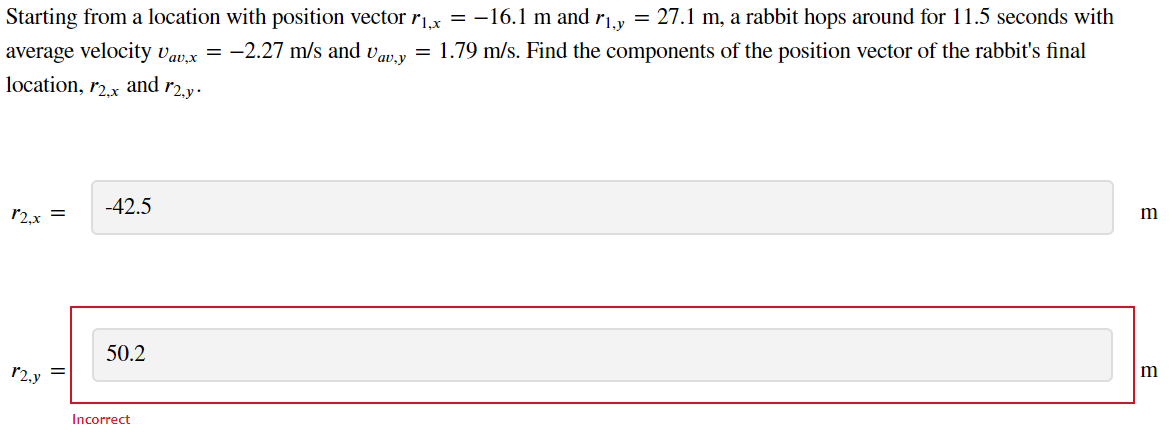 Solved Starting from a location with position vector | Chegg.com