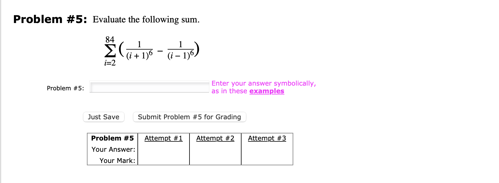 Problem #5: Evaluate the following | Chegg.com
