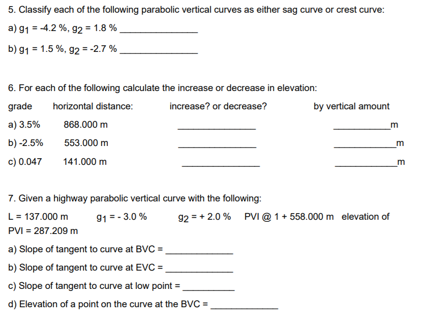 Solved 5. Classify each of the following parabolic vertical | Chegg.com