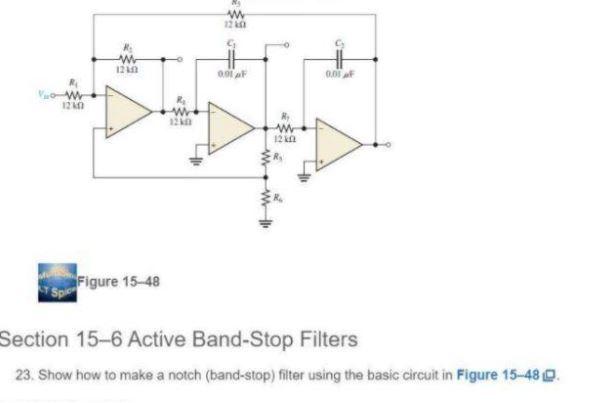 Solved w W 0.01F 0.08 120 w 12 } M Figure 15-48 Section 15-6 | Chegg.com