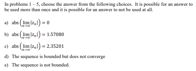 Solved Determine if the sequence is bounded. If so, is it | Chegg.com
