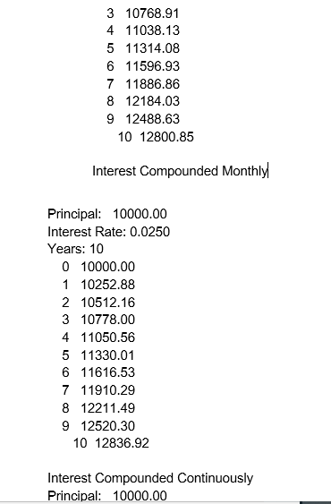 1. Write a Java program that computes interest | Chegg.com