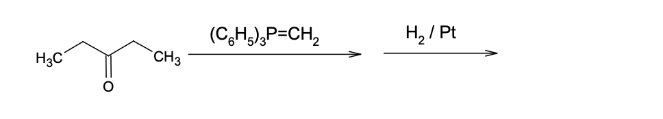 Solved (C6H5)3P=CH2 H2/Pt | Chegg.com