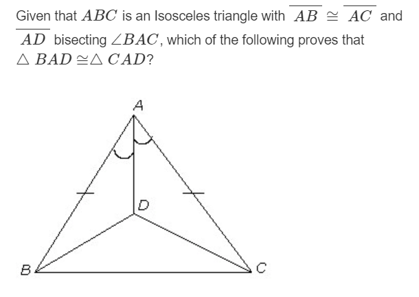 Solved Given that ABC is an Isosceles triangle with AB AC | Chegg.com