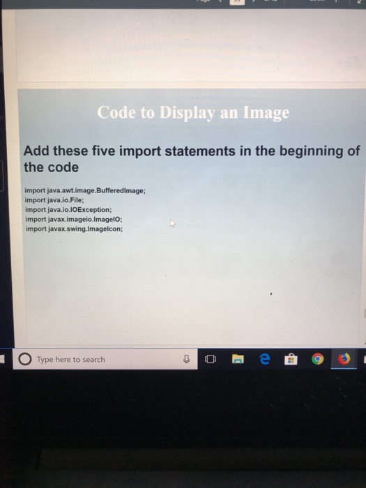 Solved Exercise 4 1. Develop a GUI application 2. Display a | Chegg.com
