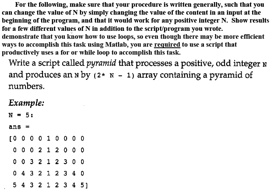 Solved For the following, make sure that your procedure is | Chegg.com