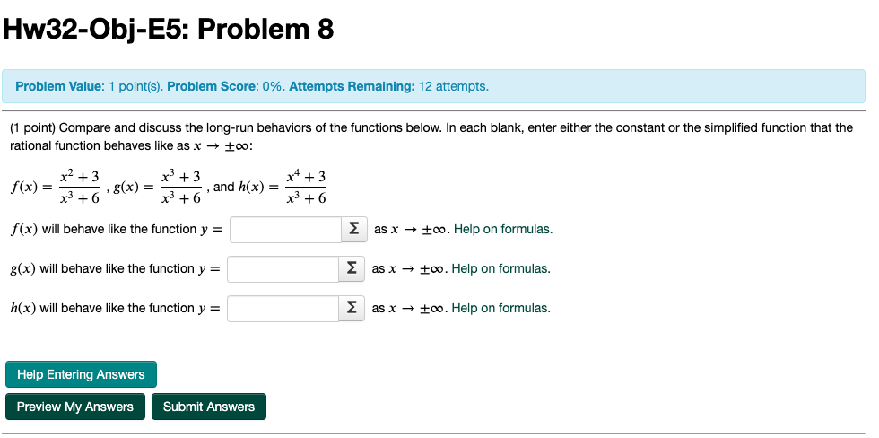 Solved Hw32-Obj-E5: Problem 8 Problem Value: 1 point(s). | Chegg.com