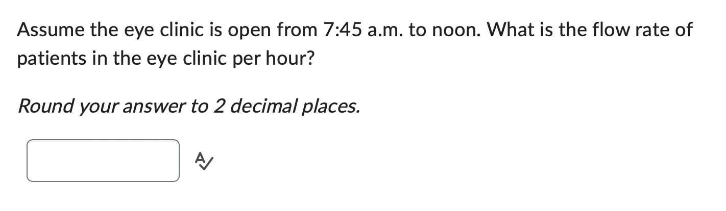 Solved Table below shows the arrivals and departures for an | Chegg.com