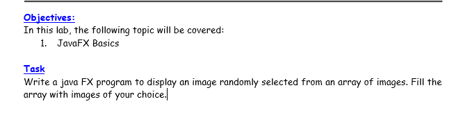 Solved Objectives: In this lab, the following topic will be | Chegg.com