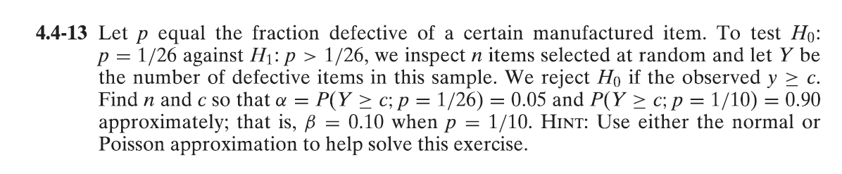 Solved 4-13 Let p equal the fraction defective of a certain | Chegg.com