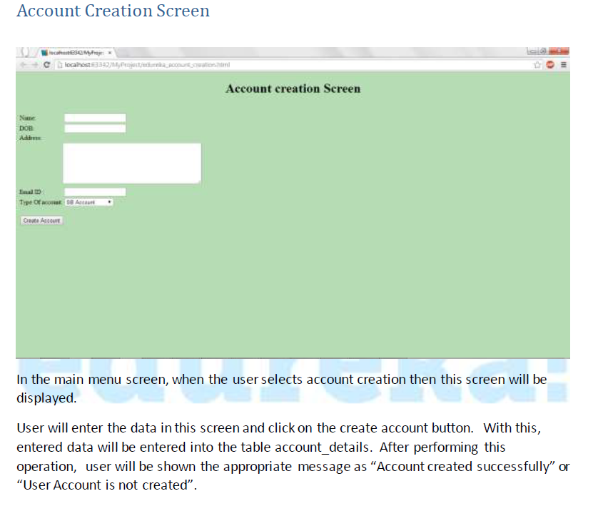 Solved I need a solution of Banking Management System. It | Chegg.com
