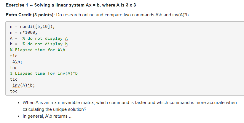 - Create and display the coefficient matrix A2 - | Chegg.com