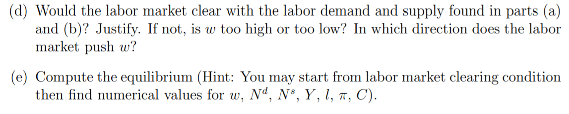 Solved Consider the following one-period model. Suppose that | Chegg.com