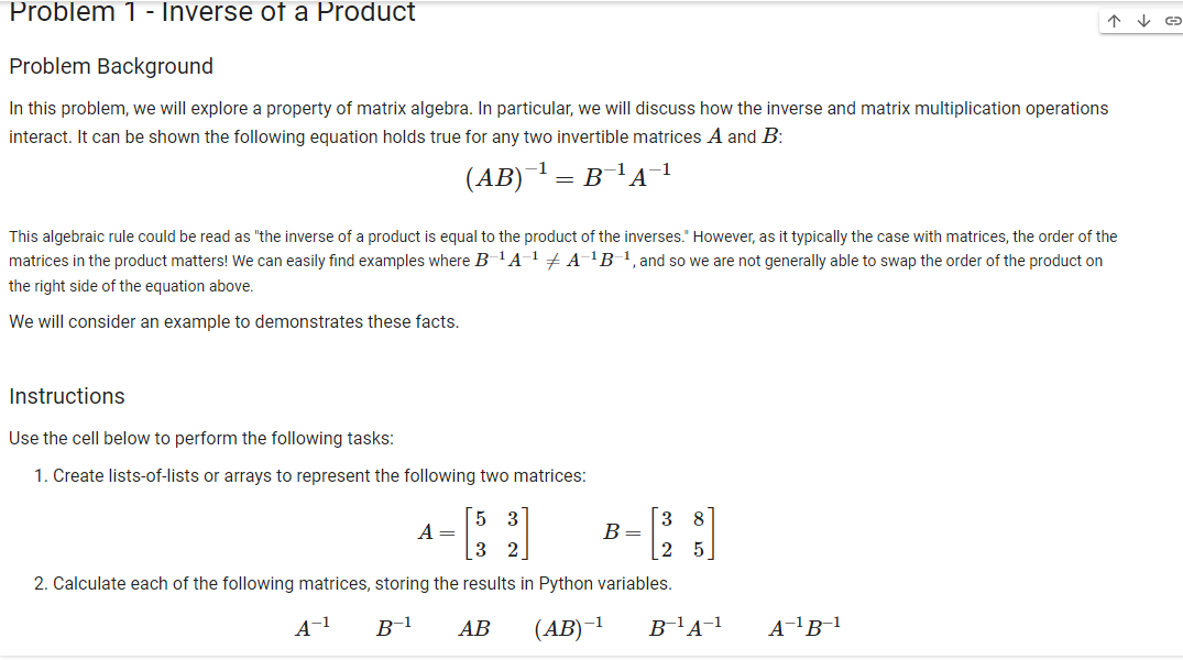 Solved Problem Background In this problem, we will explore a | Chegg.com