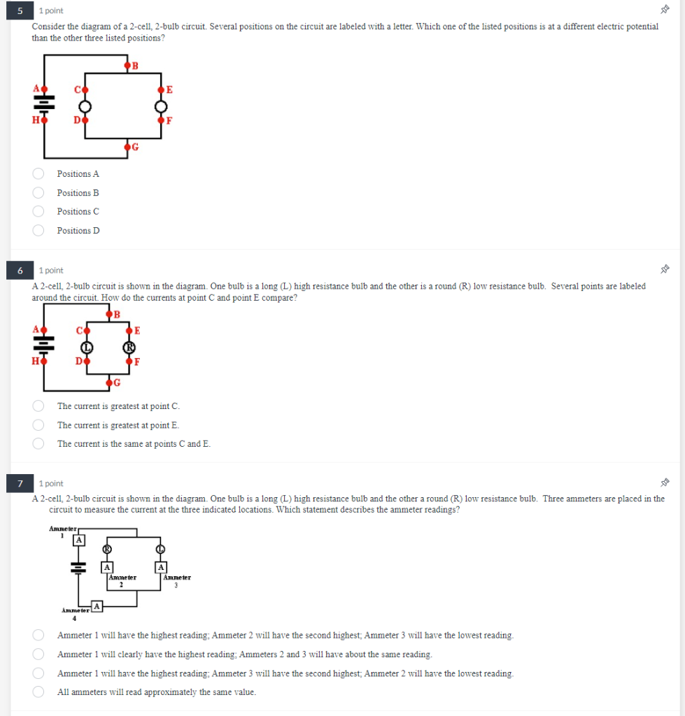 Solved Consider the diagram of a 2-cell, 2-bulb circuit. | Chegg.com