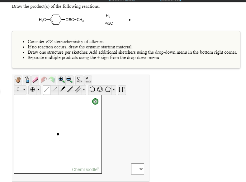 Solved Topical Draw the product(s) of the following | Chegg.com