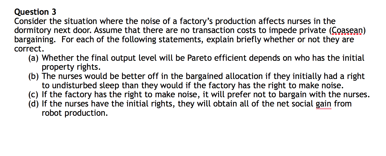 Solved Question 3 Consider the situation where the noise of | Chegg.com