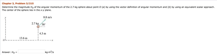 Solved Chapter 3 Problem 3 215 Determine The Magnitude Ho