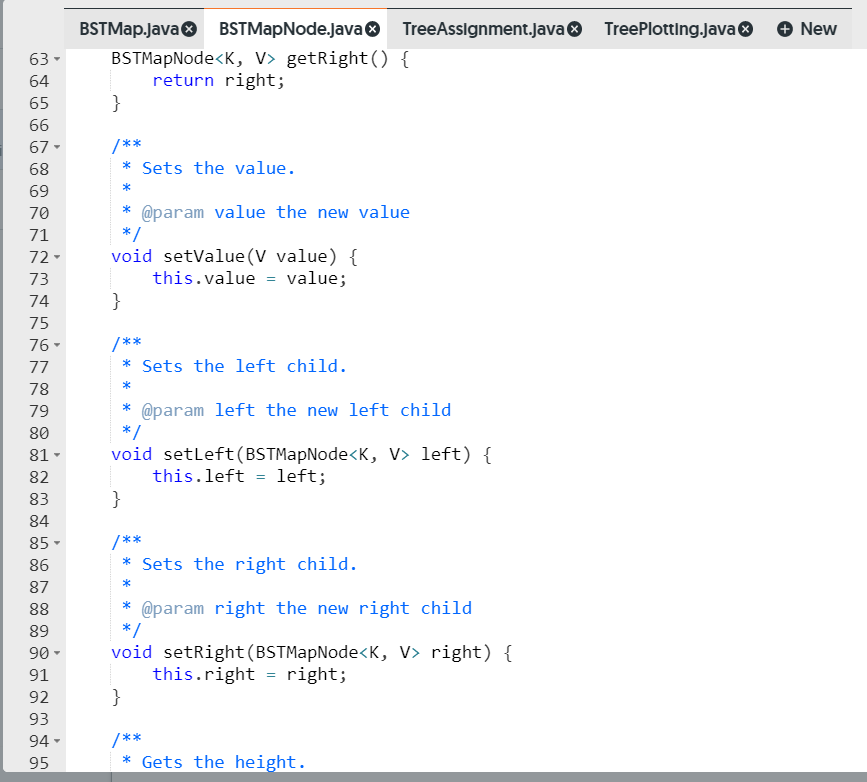 In this assignment you are to implement BST, a | Chegg.com