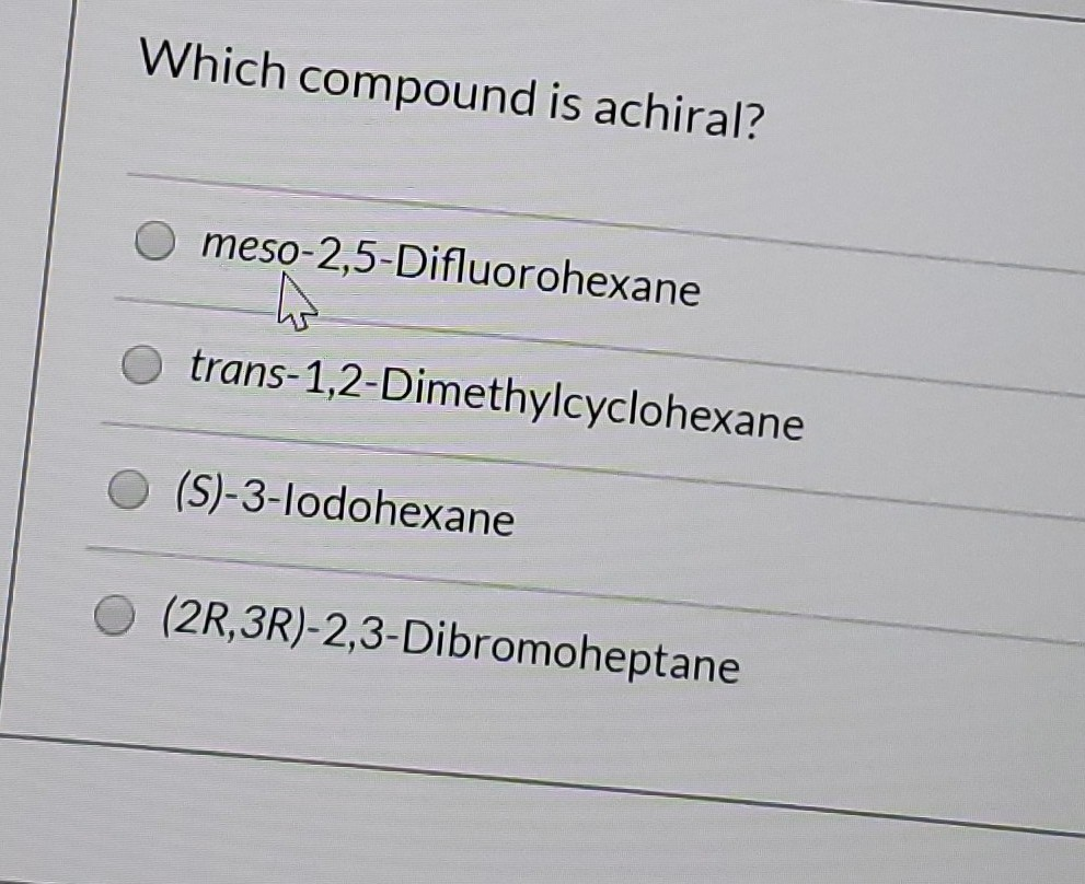 Solved Which Is The Correct Name For The Compound Shown Chegg Solved Which Is The Correct Name For The Compound Shown Chegg
