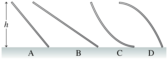 Solved 1. A small child slides down the four frictionless | Chegg.com