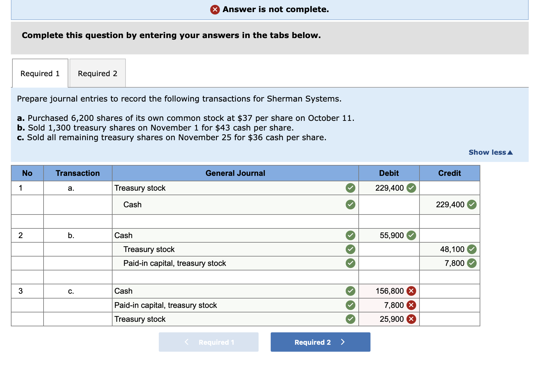 Solved Exercise 11-13 (Algo) Recording and reporting | Chegg.com