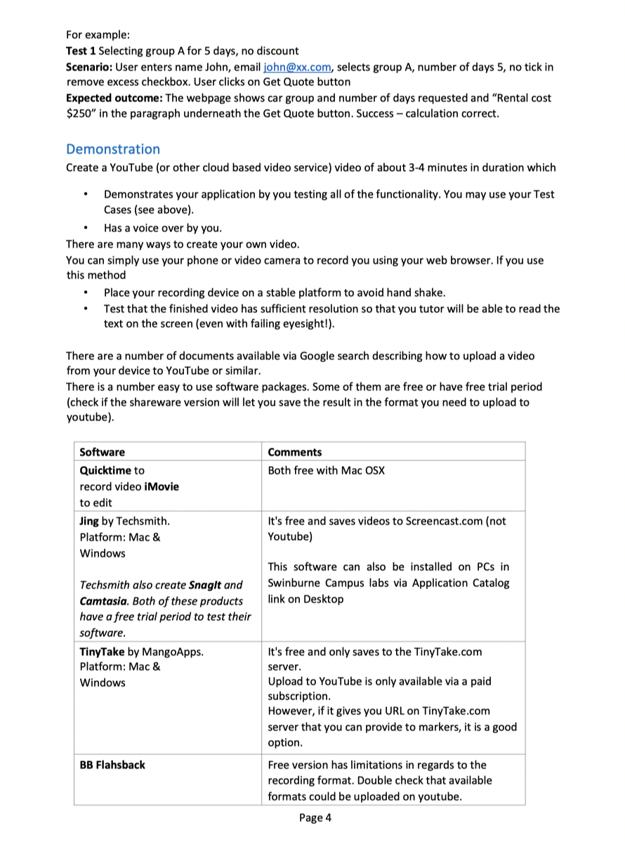 Solved Code the following in JS, CSS and HTML. Provide the | Chegg.com