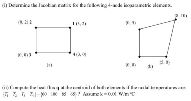 I Determine The Jacobian Matrix For The Following