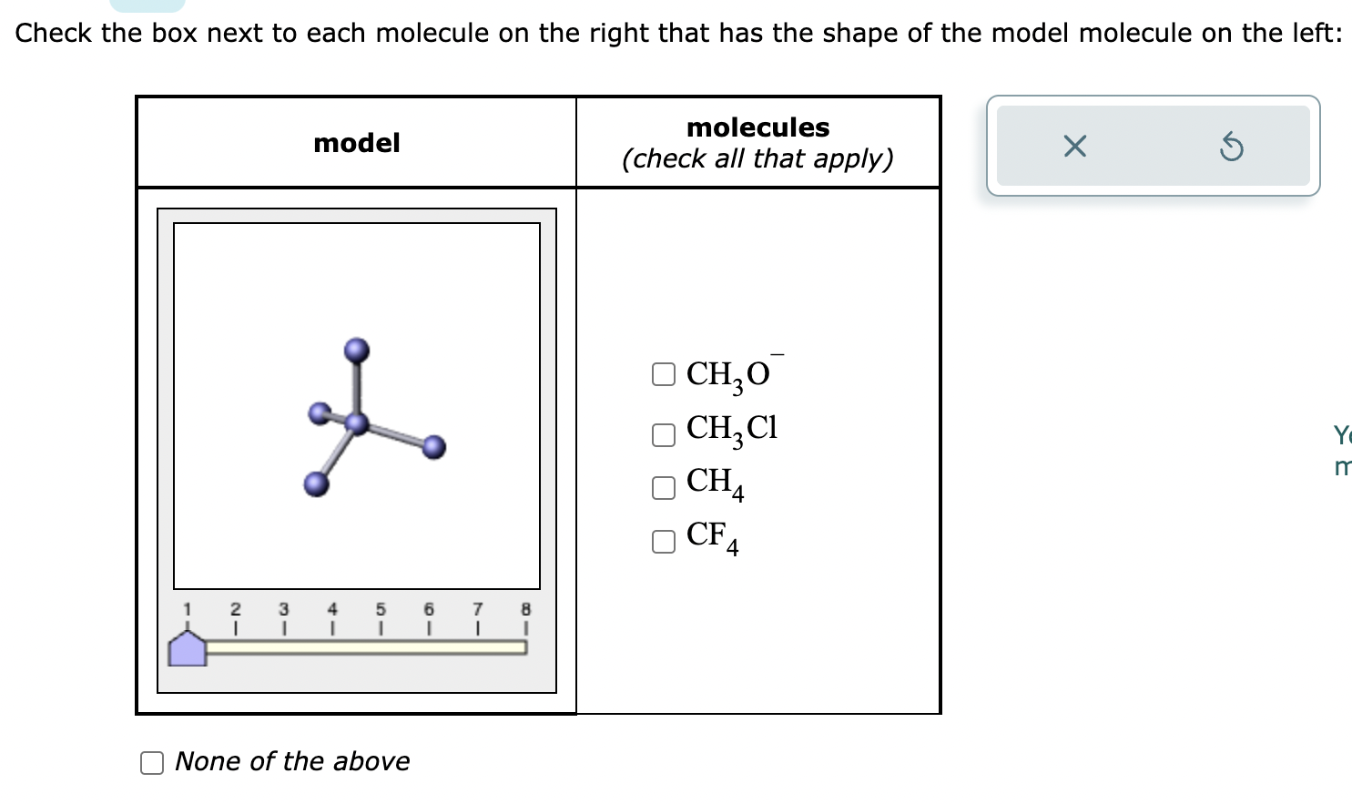 Solved Check the box next to each molecule on the right that | Chegg.com