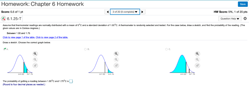 Solved Homework Chapter 6 Homework Save Score 0 Of 1 Pt 1