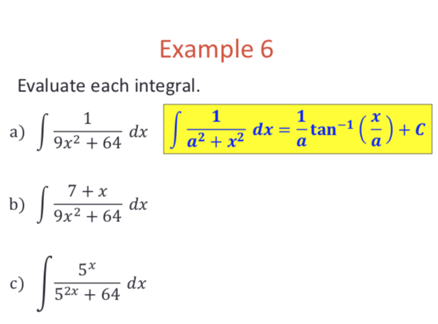 Solved Example 4 Evaluate each integral. a) e2-3x dax b) | Chegg.com
