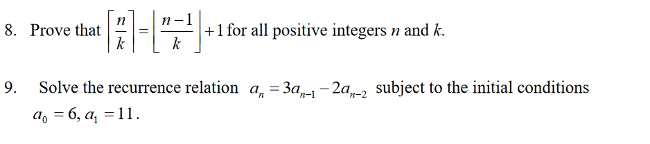Solved Please do both the maths properly and for that, i | Chegg.com