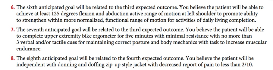 Solved 6. The sixth anticipated goal will be related to the | Chegg.com