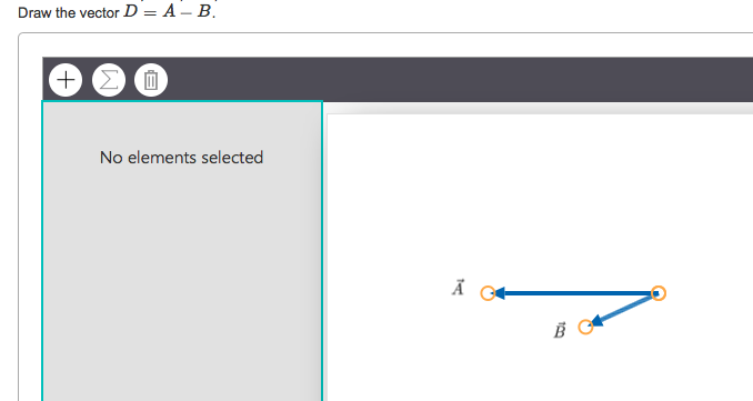 Solved Draw the vector C⃗ =A⃗ +B⃗ Draw the vector D⃗ | Chegg.com
