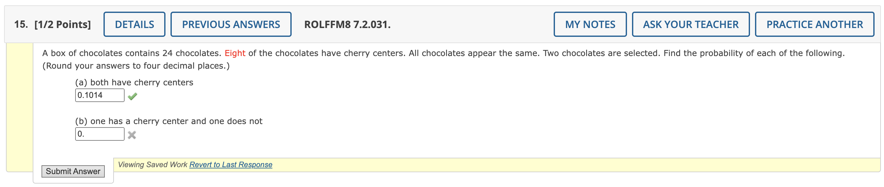 Solved (Round your answers to four decimal places.) (a) both | Chegg.com