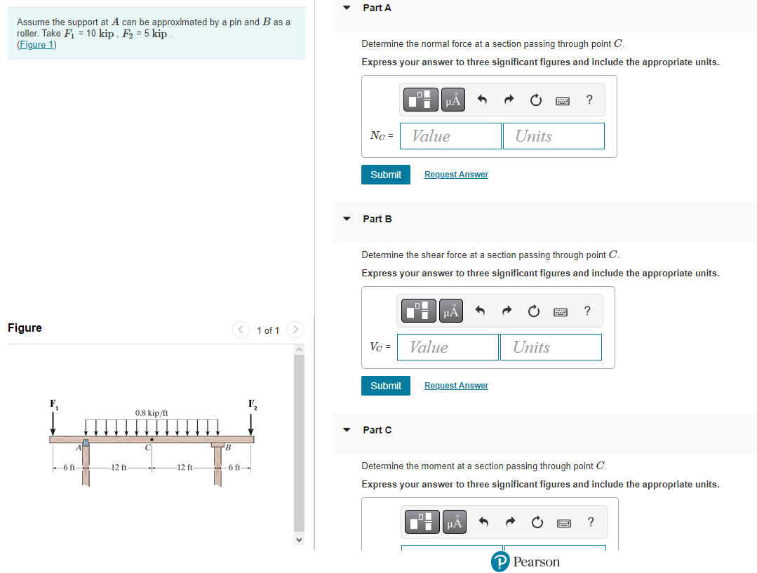 Solved Assume the support at A can be approximated by a pin | Chegg.com