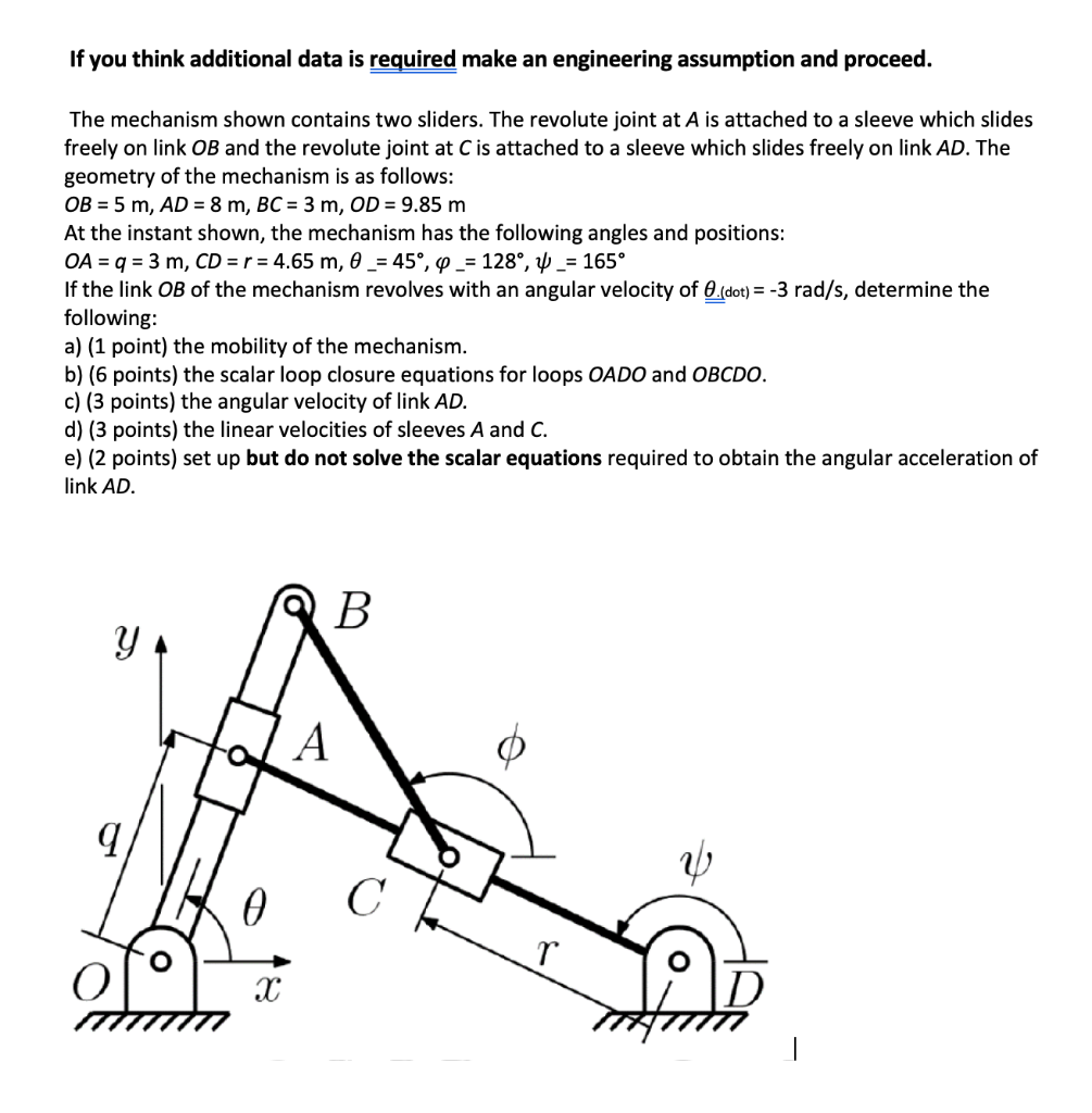 If you think additional data is required make an | Chegg.com
